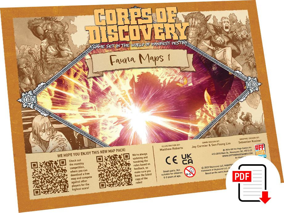 Fauna Maps 1 (Downloadable) – Off The Page Games Store